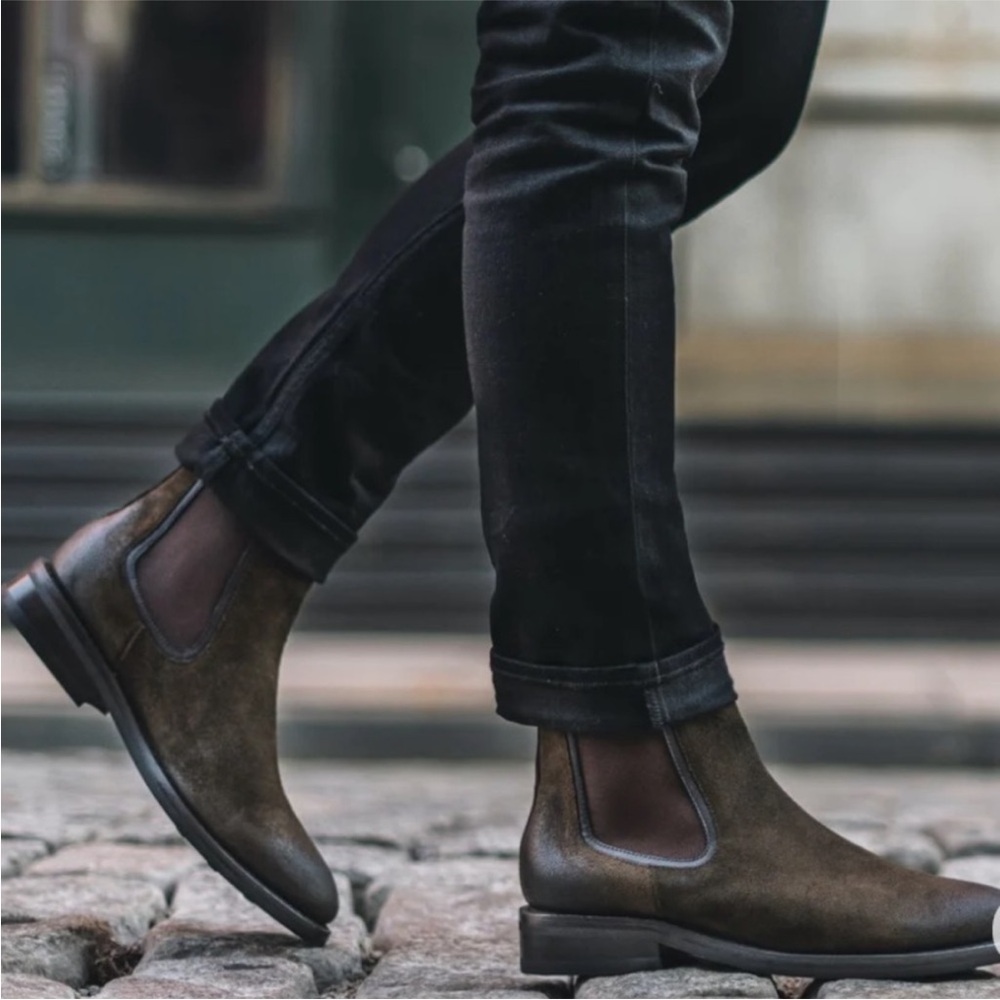 Thursday Boot Company Duke Brown Chelsea Slip On Boots - Gem